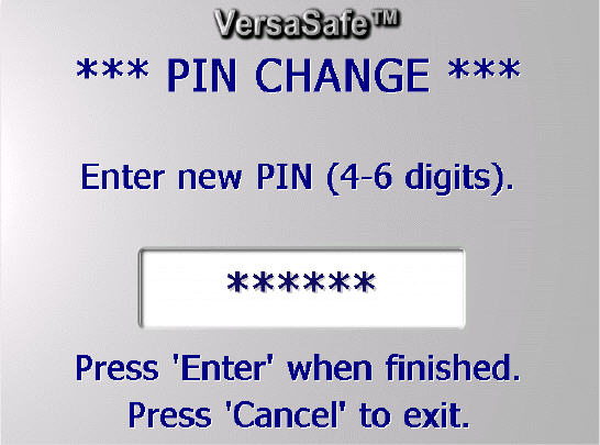Change PIN