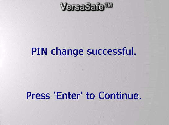 Change PIN